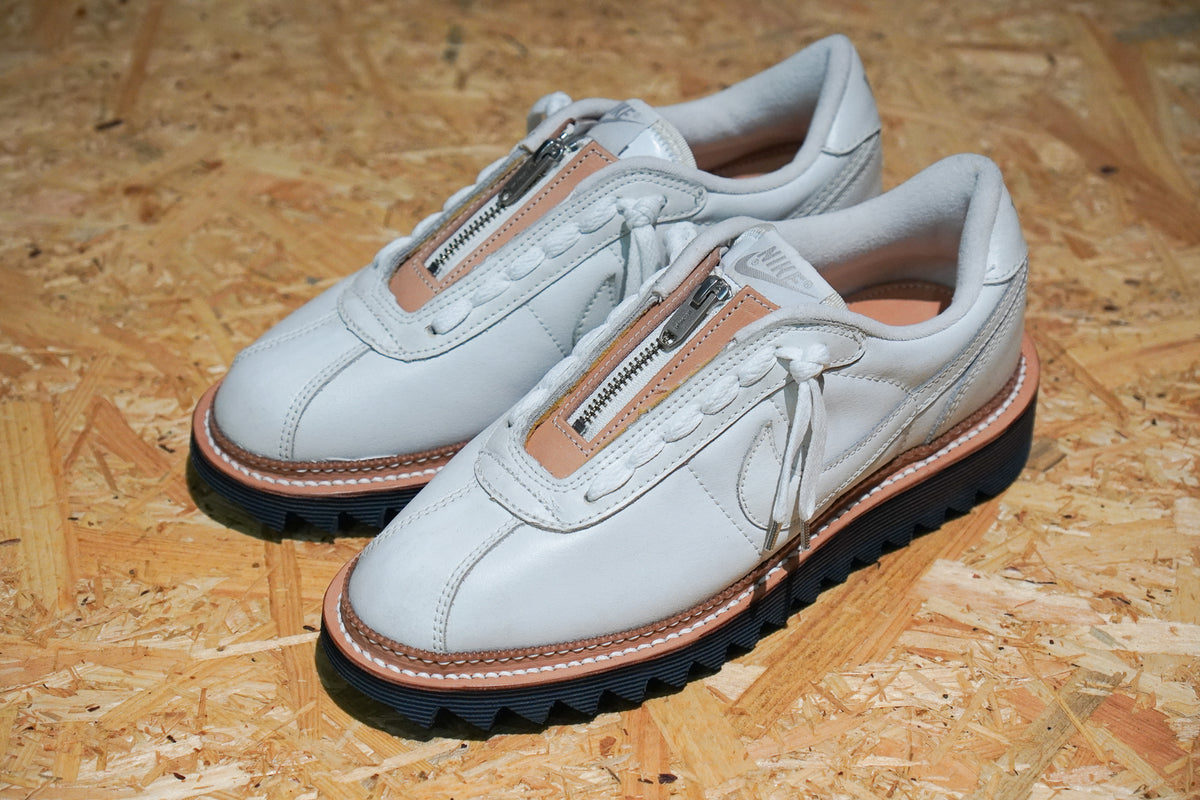VINTAGE CORTEZ VIBRAM Ripple Zip (White) 26.5cm – RECOUTURE Online Store