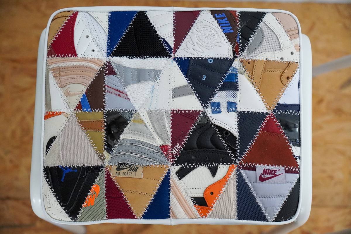 Sneaker Patchwork Stool (NIKE) – RECOUTURE Online Store